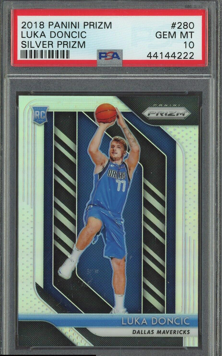 Lot Detail - 2018-19 Luka Doncic Panini Prizm Silver Rookie Card #280 ... Lot Detail - 2018-19 Luka Doncic Panini Prizm Silver Rookie Card #280 ...